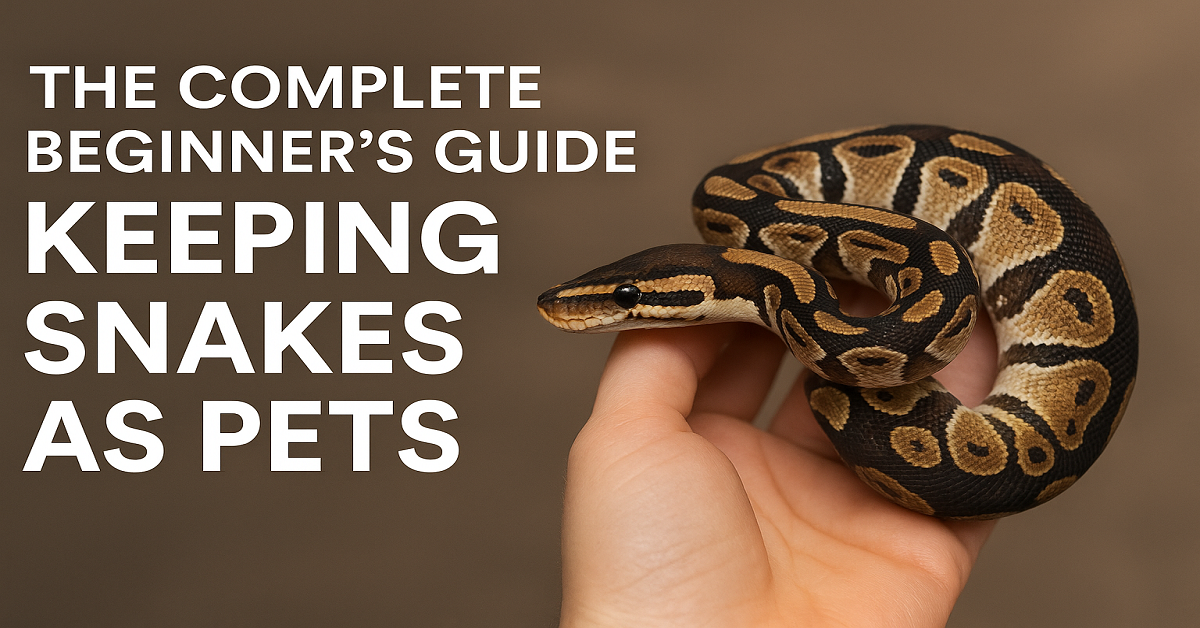 The Complete Beginner’s Guide to Keeping Snakes as Pets - Animal Ranger