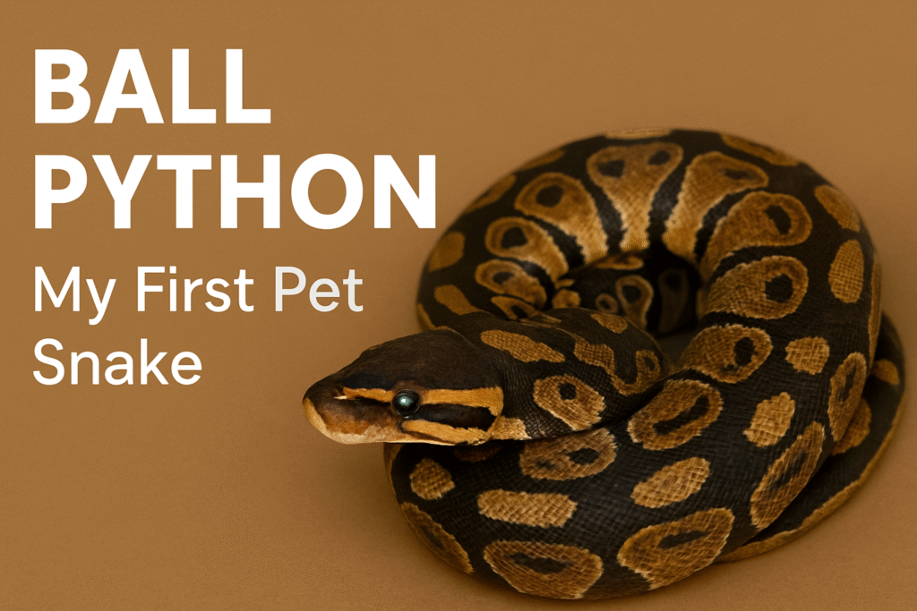 Ball Python: My First Pet Snake - Animal Ranger